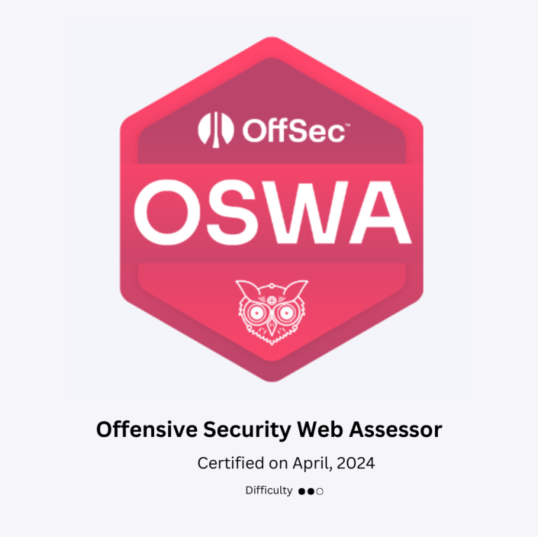 My OSWA Certification Exam – Sailor Security