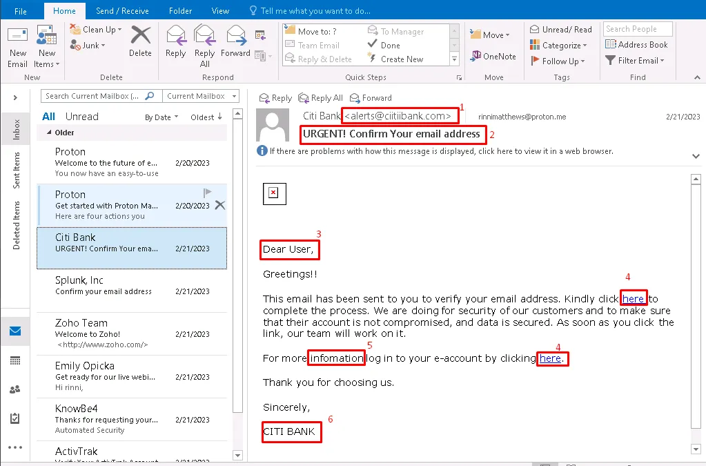 Analyzing Phishing Attack – Sailor Security